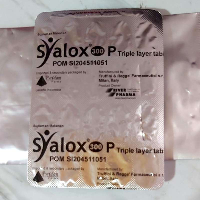 Jual Syalox 300 P 20 Tablet Triple Layer, Ed 06/2026. Suplemen ...