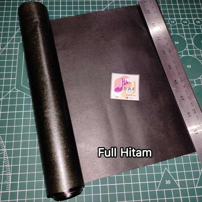 Jual Kertas Baju Spul Speaker Kraft Hitam Lem Satu Sisi - Full Hitam ...