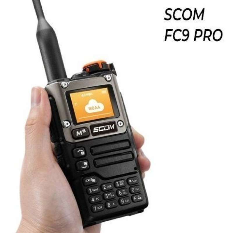 Promo Ht Scom Fc9 Pro Multi Air Band Handy Talky Walkie Talkie Scom Fc ...