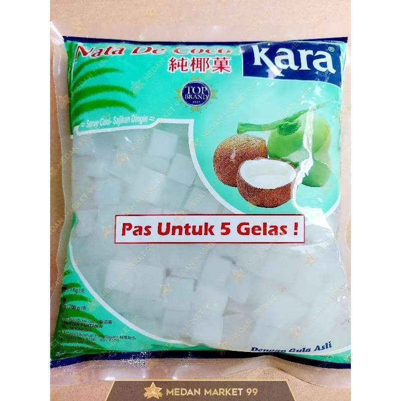 Jual Nata De Coco Kara Sari Kelapa 1000gr/ Kara Nata De Coco/ Sari Kelapa/ Natadecoco/ Nata ...