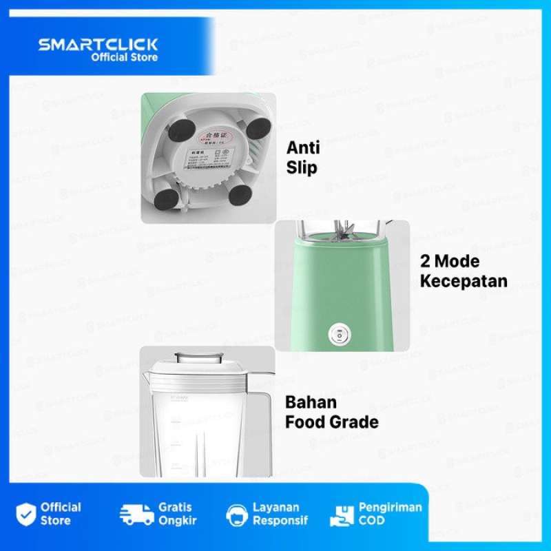 Jual Smartclick Blender Jus Buah 2 In 1 1.5l Chopper Dan Grinder Food Grade Di Seller Circlet ...