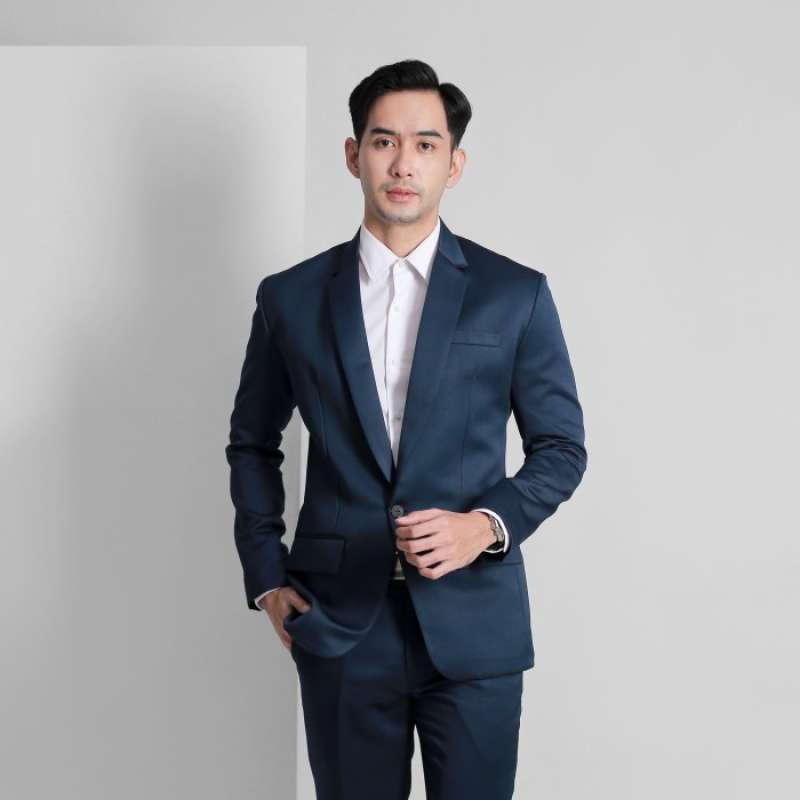 Jual Goldy Outfit - Setelan Jas&celana Navy Formal Peaky Series - Xxl ...