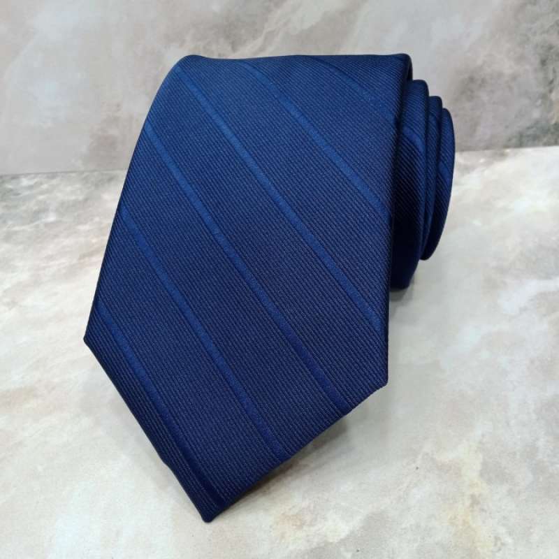 Jual Dasi Biru Salur Dasi Kantor Pesta Pernikahan Wedding Pria Dasi ...