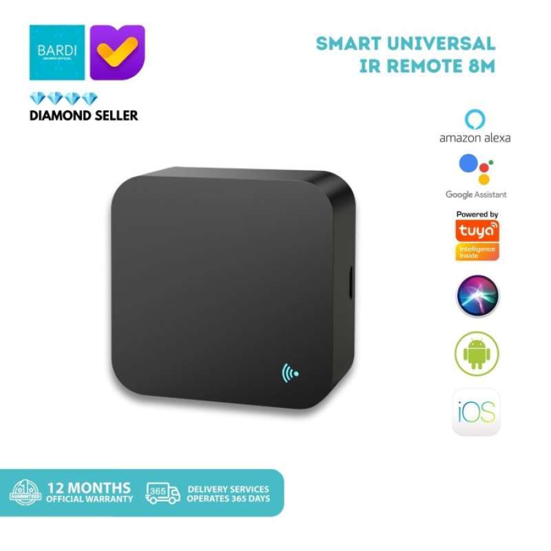 Jual Bardi Smart Universal Ir Remote 8m Wifi Wireless Tanpa Adaptor Di Seller Circlet ...