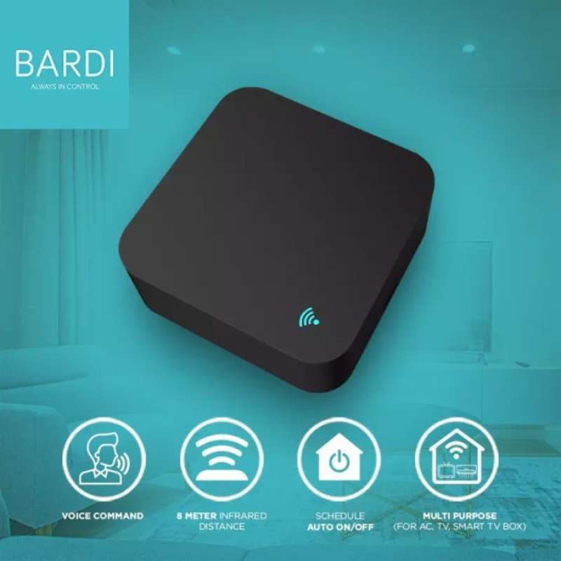 Jual Bardi Smart Universal Ir Remote 8m Wifi Wireless Tanpa Adaptor Di ...