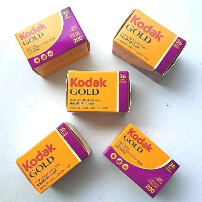 Jual Kodak Film Gold 200 Roll Filem Camera 35mm 200/36 Isi 36 Bukan ...