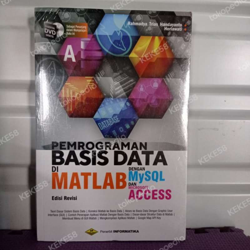 Promo Pemrograman Basis Data Di Matlab Dengan Mysql Dan Microsoft 0172