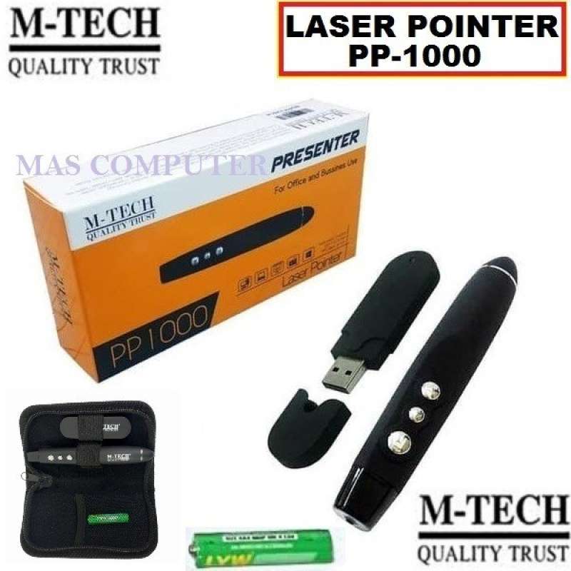 Promo Laser Pointer Pp-1000 Wireless Presentasi Diskon 23% Di Seller Lepimu Store - Cengkareng ...