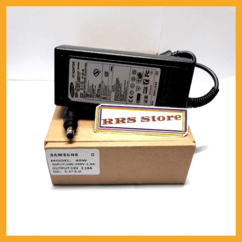 Promo Charger Laptop Samsung 19v 3 16a Np300 Np300e4v Np300e4x Np275 ...