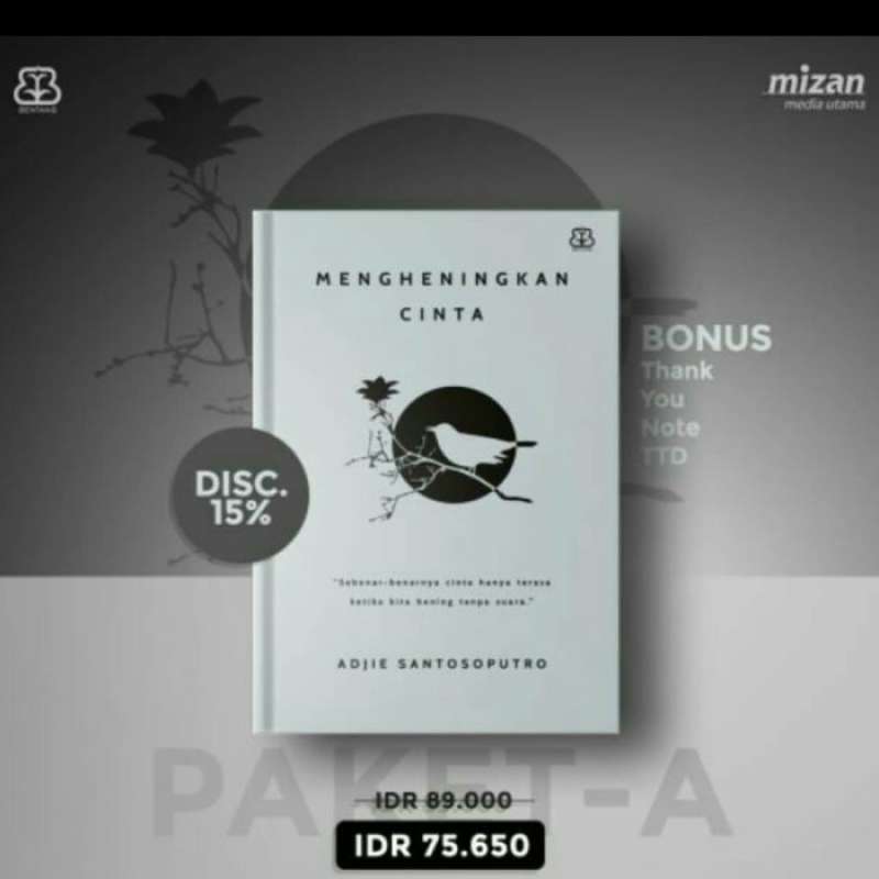 Promo Mengheningkan Cinta (bonus Kartu Ucapan Bertanda Tangan) Diskon ...