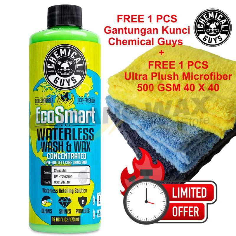 Promo Chemical Guys Ecosmart Waterless Wash Concentrate Cuci Mobil ...