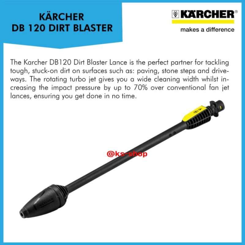 Promo Karcher Db120 | Db 120 | Dirt Blaster Nozzle For K1-k3 Mesin ...