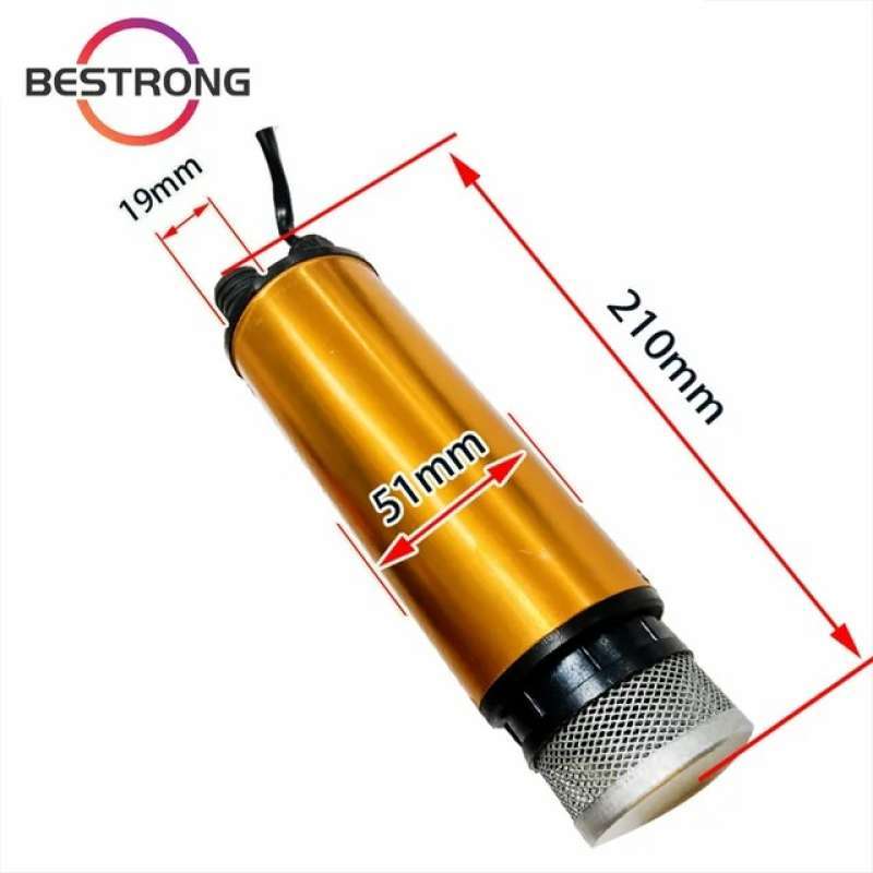 Promo Pompa Celup Solar Dc 24v Mini Portable Diesel Pump Oli Minyak ...
