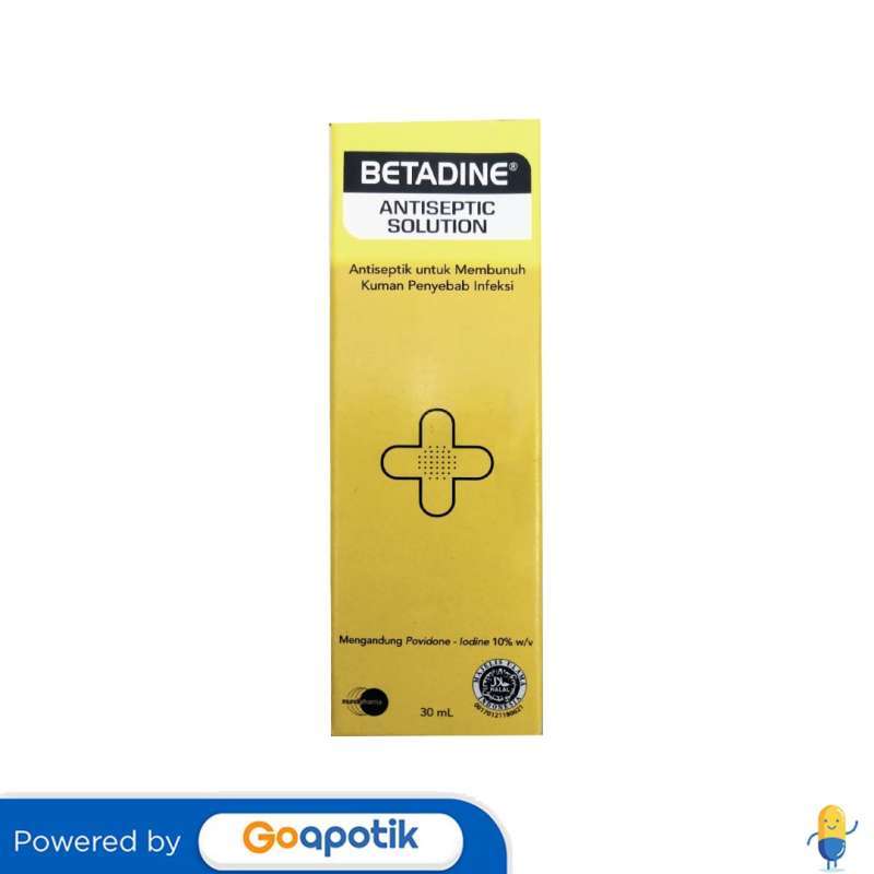 Jual Betadine Larutan 30 Ml Botol Di Seller Apotek Dilona - Harapan ...