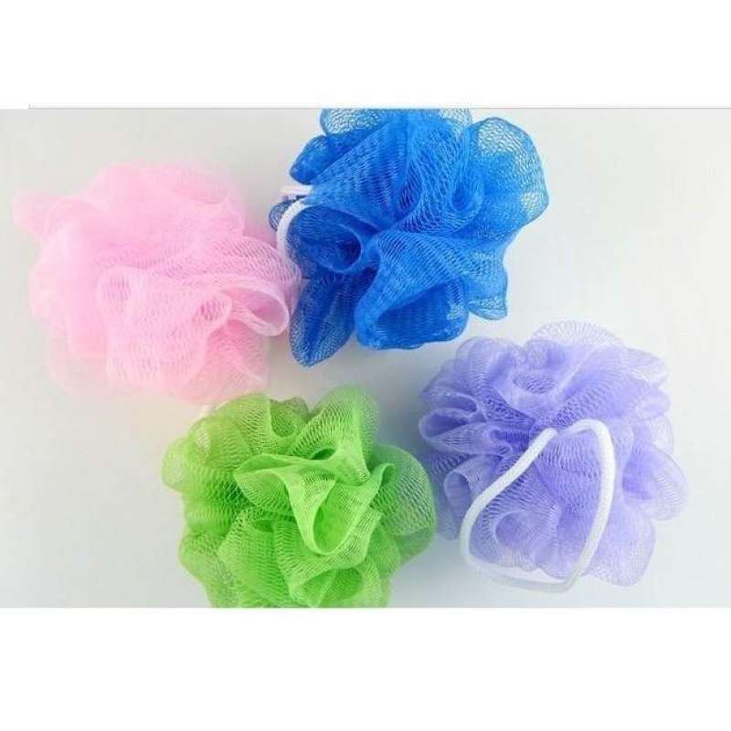 Jual Spon Bola Jaring Mandi Busa Shower Puff Bath Ball Foaming Sponge ...