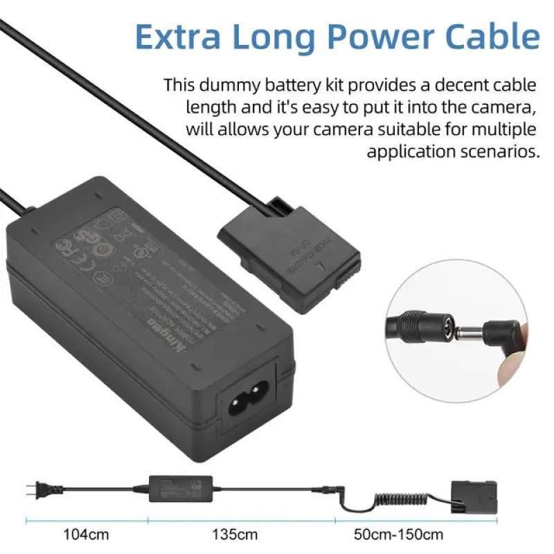 Promo Kingma Dummy Battery Kit For Nikon En-el14 With Ac Power Supply ...