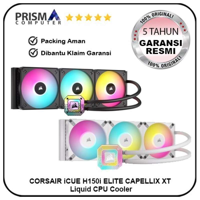 Promo Icue H150i Elite Capellix Xt Liquid Cpu Cooler Diskon 23% Di ...