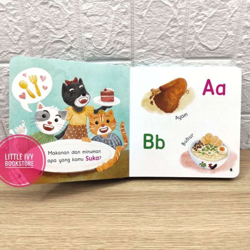 Jual Mengenal Huruf Abc/angka 123/warna. Buku Anak Paud Board Book ...