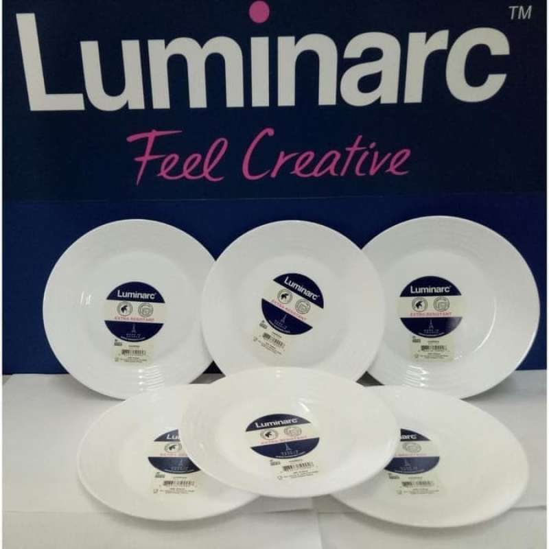 Promo Luminarc Harena White Dinner Plate 27 Cm Piring Wadah Saji Putih ...