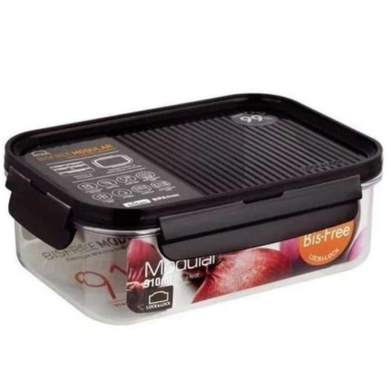 Promo Lock&lock Lbf404 Bisfree Modular Rectangular 910ml Diskon 23% Di Seller Nishimu Store ...