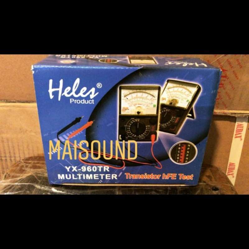 Promo Tester Analog Heles Yx-960tr Multitester Yx 960 Tr Yx960tr Diskon ...