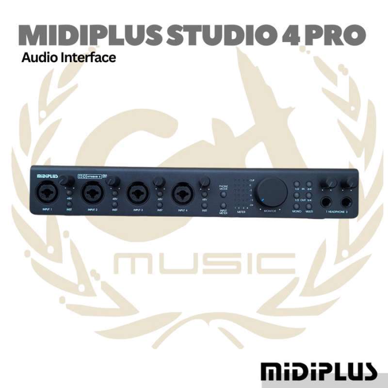 Jual Midiplus Studio 4 Pro Otg 4ch Usb Audio Interface - Soundcard ...