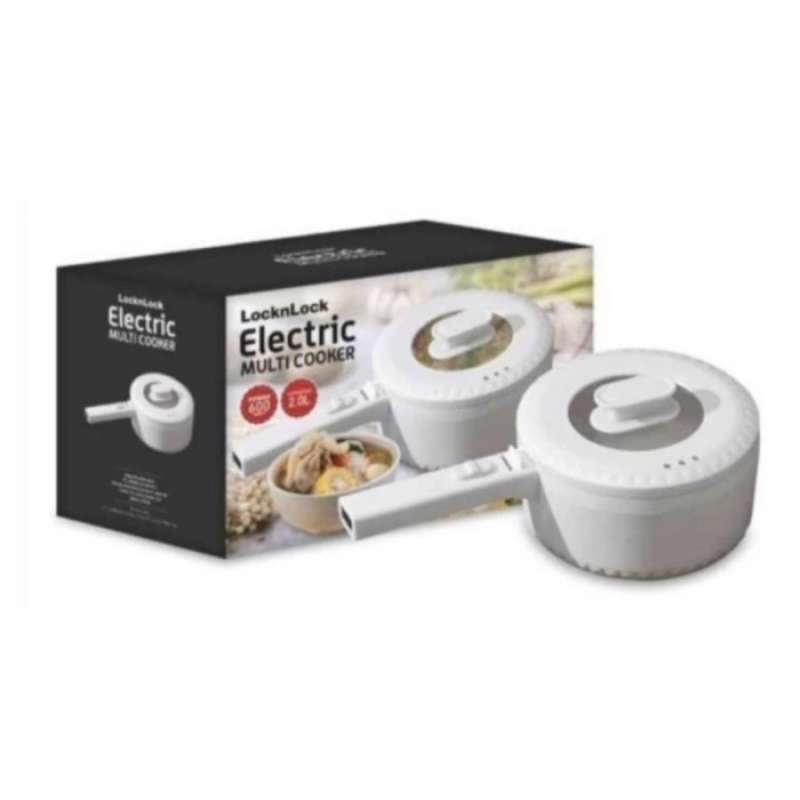 Promo Locknlock Electric Multicooker 600 Watt 2000 Liter Lock & Lock ...