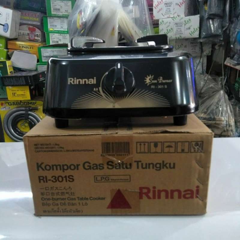 Promo Rinnai Ri 301s Kompor Gas Satu Tungku Diskon 23% Di Seller ...