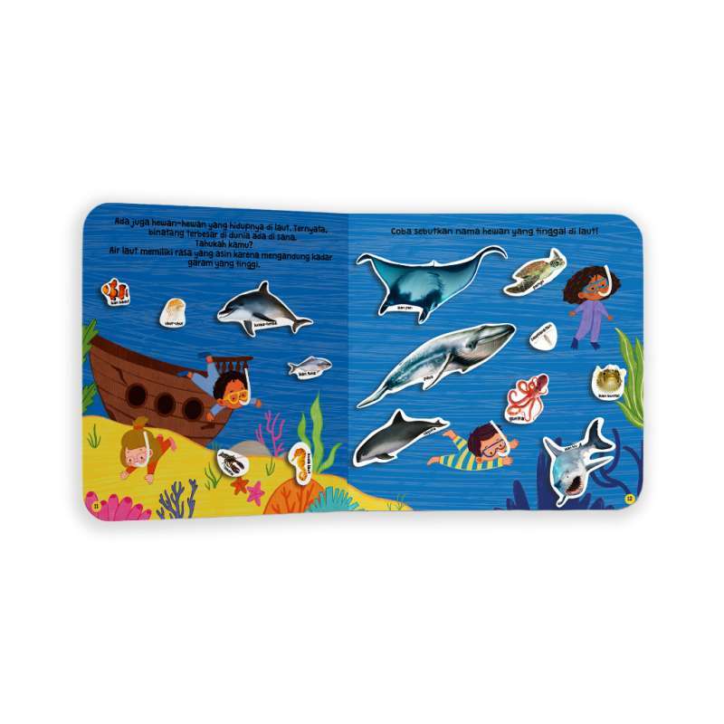 Jual Tentang Anak - Velcro Activity Book: Hewan Dan Habitatnya | Busy ...