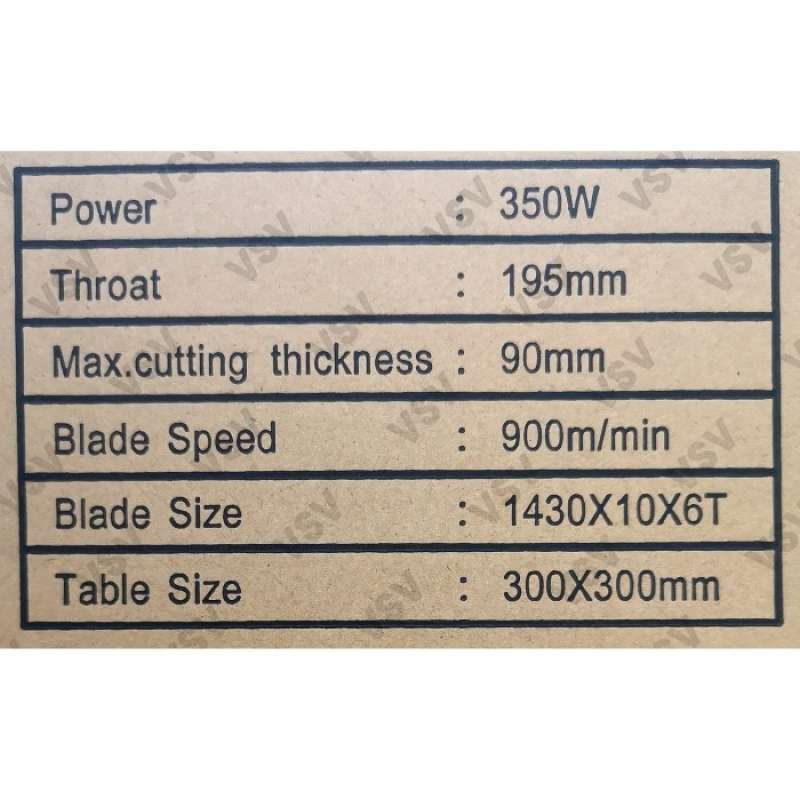 Promo Ryu Rbs 8 Mesin Band Saw 8 Inch Gergaji Kayu Bandsaw Ukir Triplek ...