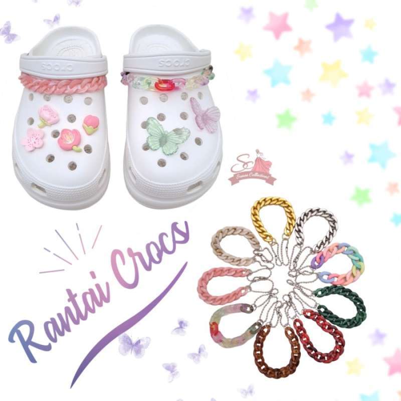 Jual Diy Jibbitz Crocs / Rantai Crocs / Aksesoris Crocs - E. Red Velvet ...
