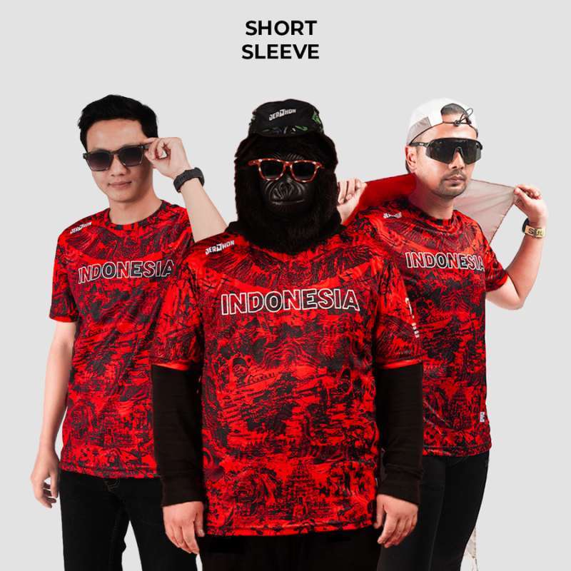 Promo Jerjhon Jersey Olahraga - Special Edition Kemerdekaan Lengan ...