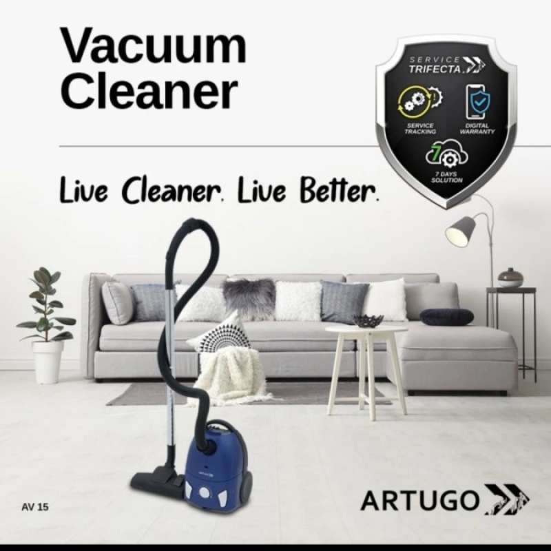 Promo Artugo Av15 Vacuum Cleaner Penyedot Debu Av 15 15liter Garansi ...