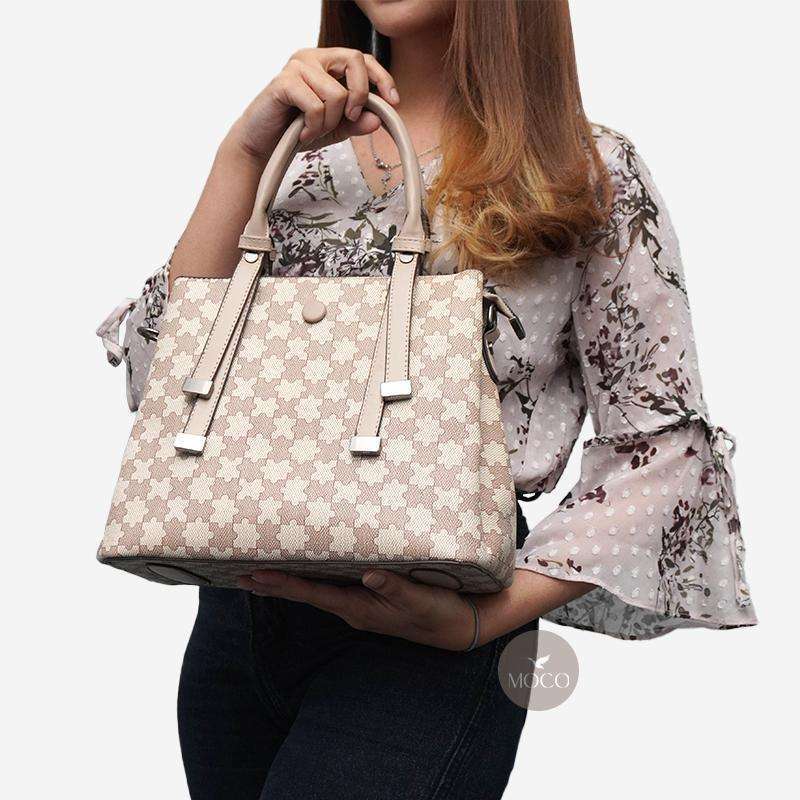 Promo Fashion Tas Tangan Dengan Pola Bunga Sentuhan Elegan 713 By Moco ...