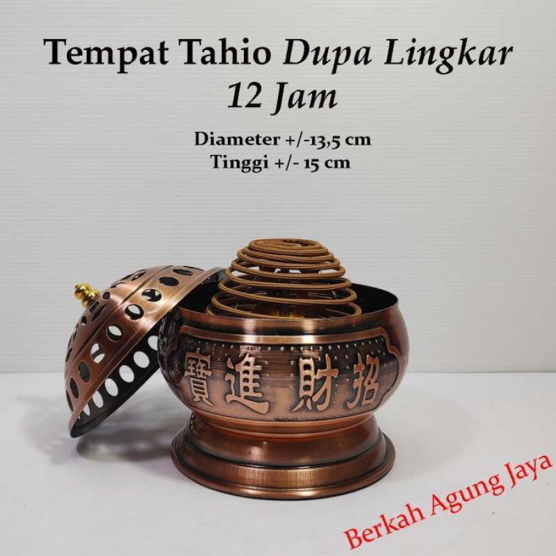 Promo Tempat Bakar Dupa Lingkar Tahio Dengan Tutup Diskon 23% Di Seller ...