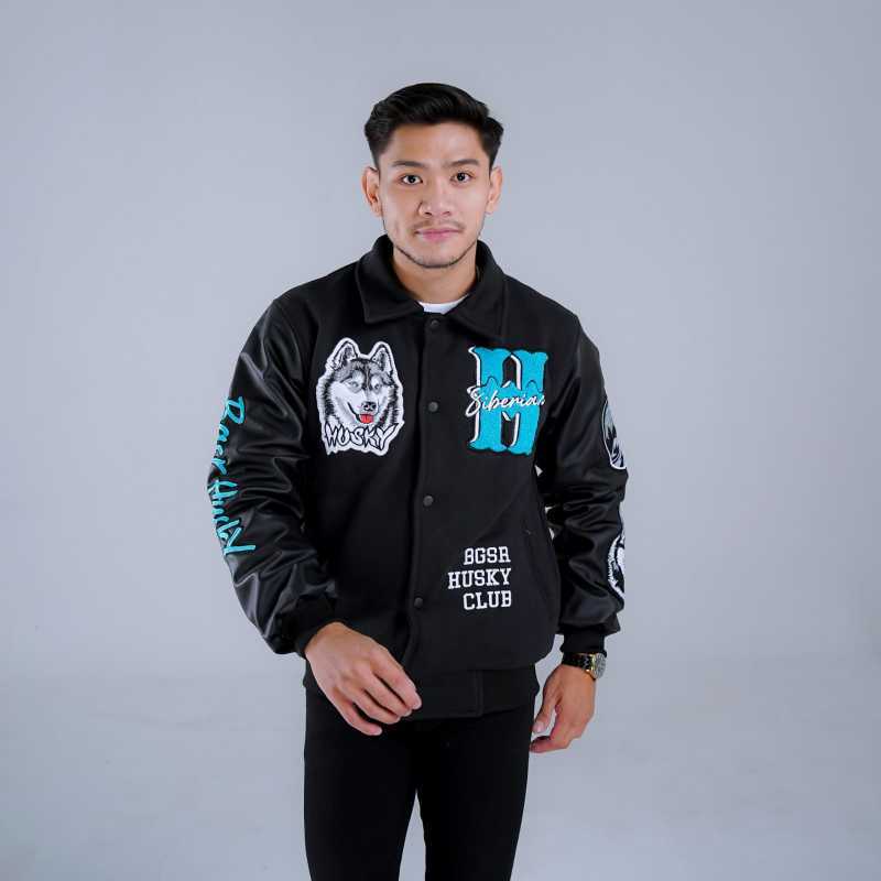 jaket parasut club motor