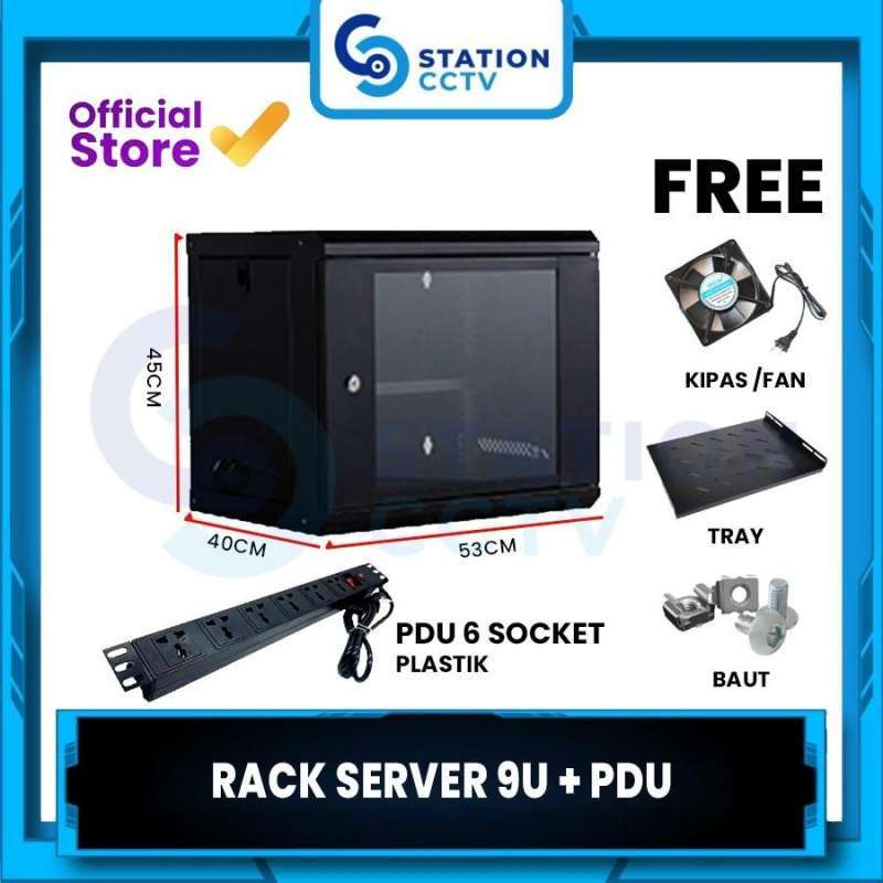 Daftar Harga Wallmount Rak 9 U 🔥 Original & Spesifikasi Lengkap ...