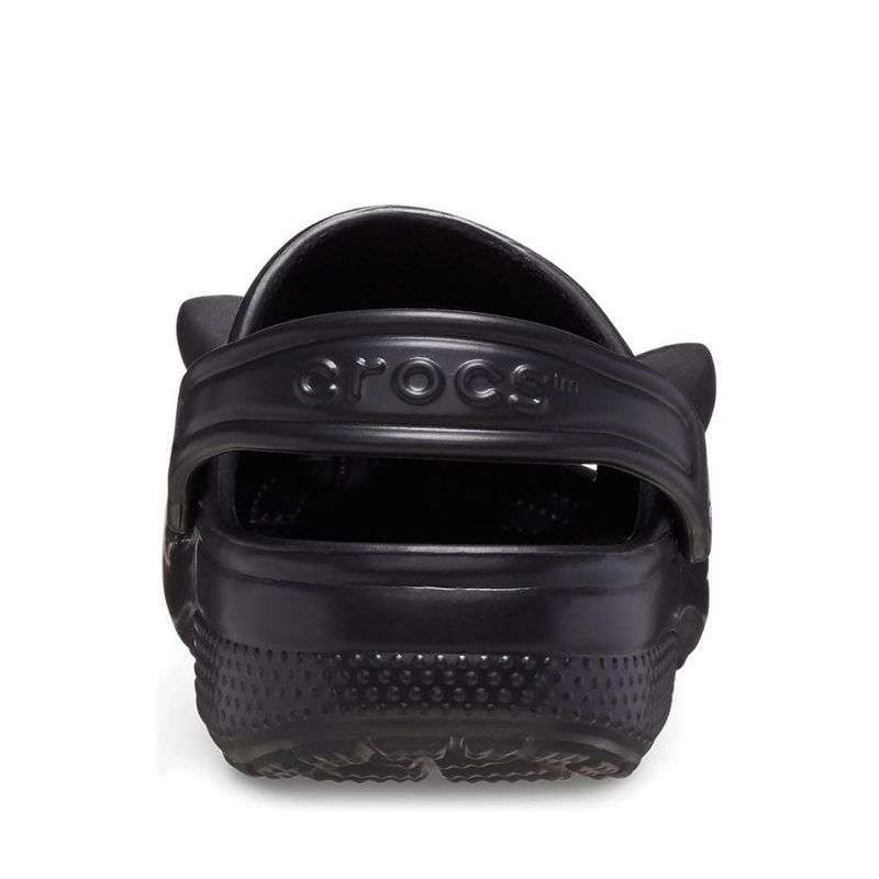 Promo Crocs Kids Classic Glow Black Cat Clog T Black Sandal ...