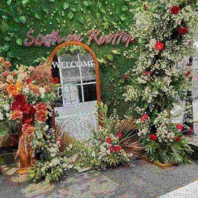 Promo Nd Decoration Standing Mirror Sign Wedding Sign Mirror Cermin ...