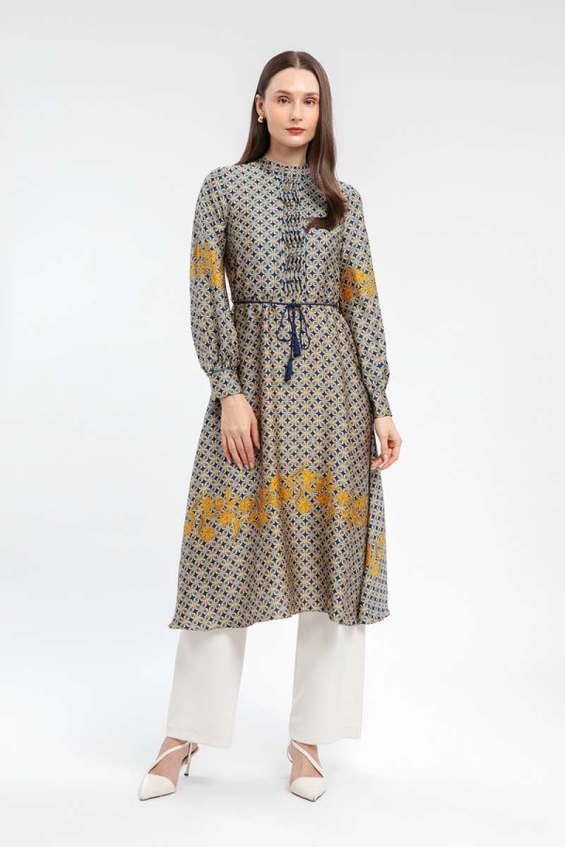 Model Gamis Motif Bunga Kekinian🔥 - Harga Terbaik Januari 2026