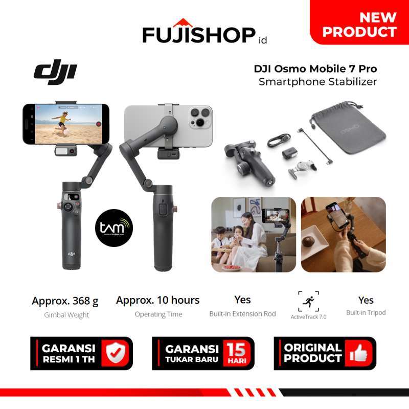 DJI Osmo Mobile 🔥 - Terlengkap & Harga Terbaru Juni 2026