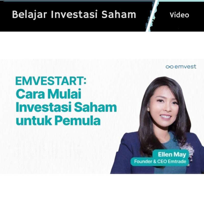 Jual Emvest By Miss Ellen May - Program Belajar Investasi Saham Jangka ...