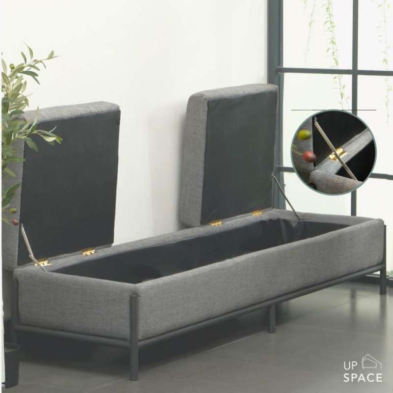 Jual Lewis Storage Bench / Sofa Penyimpanan / Stool / Bangku Minimalis ...