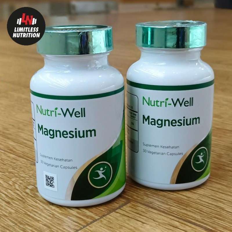 Jual Nutriwell Magnesium 30 Capsules Kapsul Bpom Di Seller Limitless ...