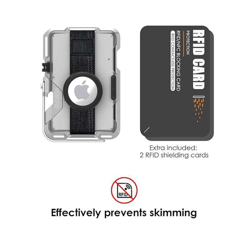 Promo Card Holder MagSafe Aulumu Multi-tool Magnetic Metal Wallet ...