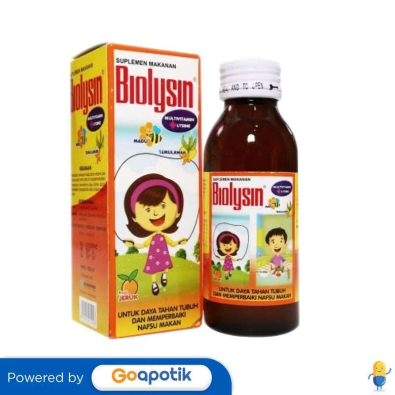 Jual Biolysin Syrup Isi 100 Ml Botol Di Seller Apotek Apobat ...