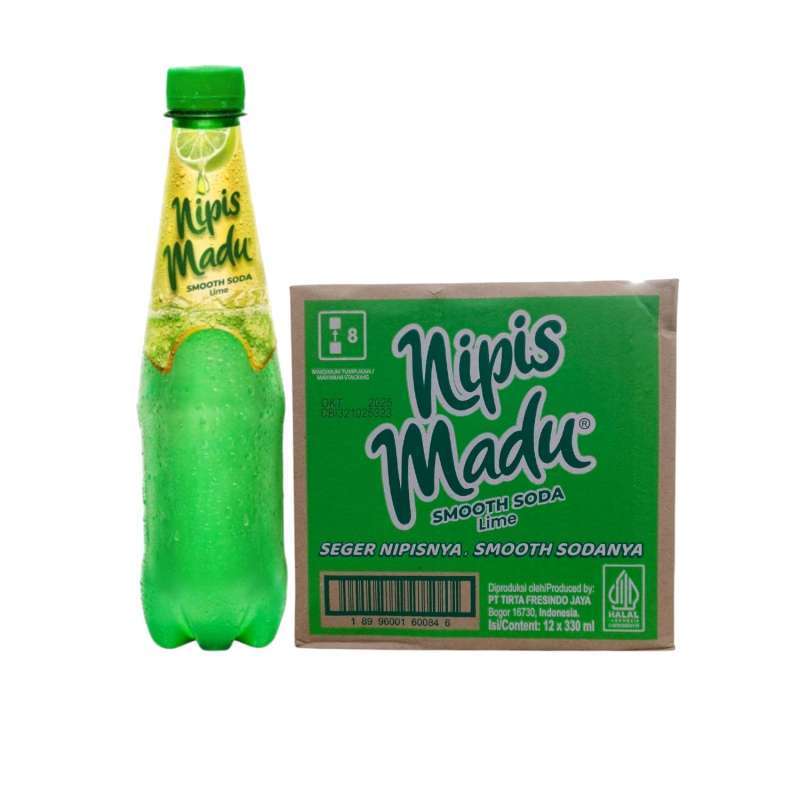 Jual Nipis Madu Minuman Lime Soda 1 Karton (12 Botol) Di Seller ...
