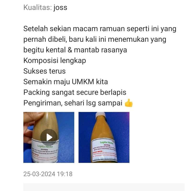 Jual Jus Bawang Putih Tunggal Jahe Merah Cuka Apel Lemon Madu 300 Ml Di ...