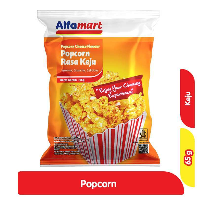 Jual Alfamart Popcorn Keju 65 Gr Di Seller Alfamart Flagship Store - Ks ...