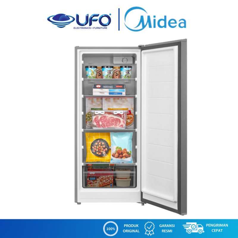 Jual Midea Standing Freezer / Upright Freezer 200l Mdru288fzg02id Di ...